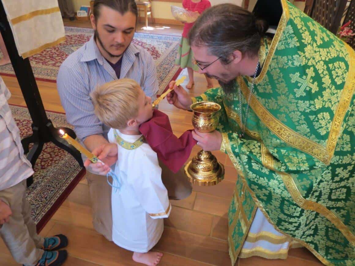communion - Annunciation Orthodox Christian Church